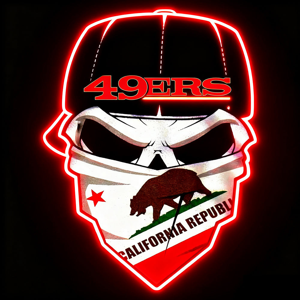 NFL teams big logo sign chains masked heroes football signs – Chains for fans